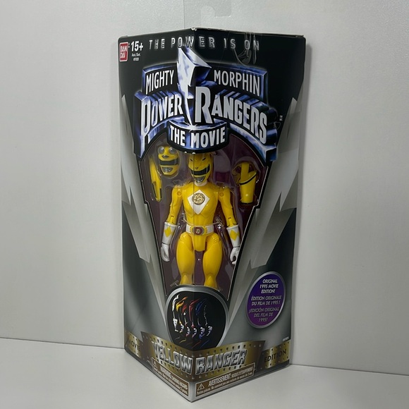 BANDAI | Other | Yellow Power Ranger Action Figure | Poshmark